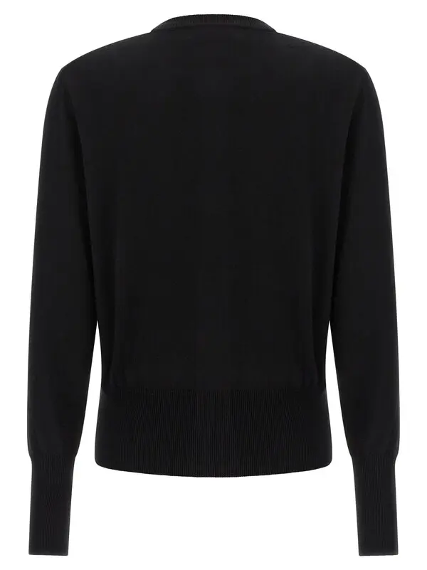 VIVIENNE WESTWOOD Bea Crew Neck Cardigan - Black