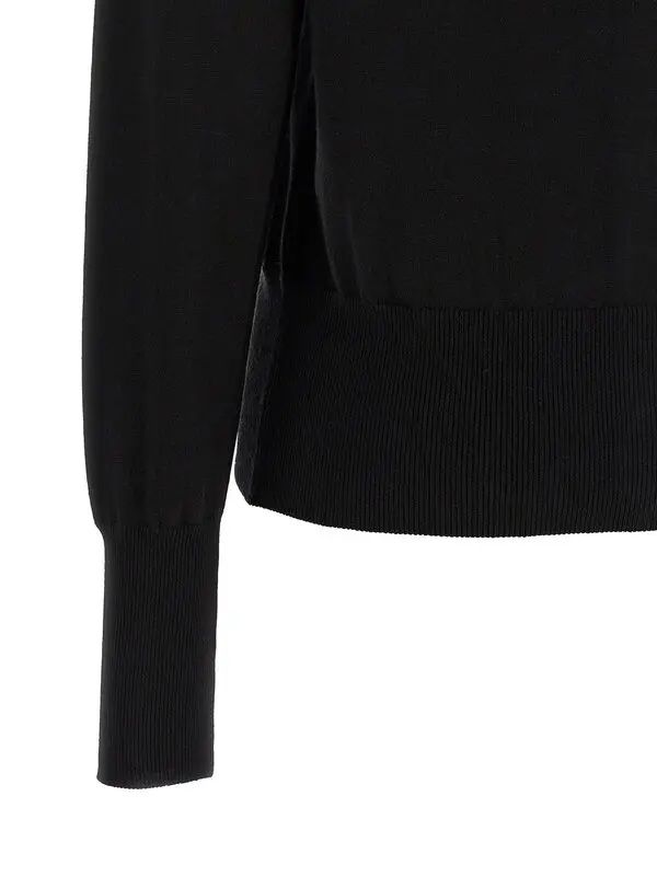 VIVIENNE WESTWOOD Bea Crew Neck Cardigan - Black