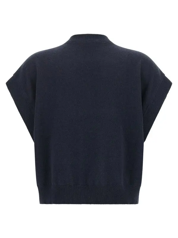 Brunello Cucinelli Sequin Embroidered Sweater
