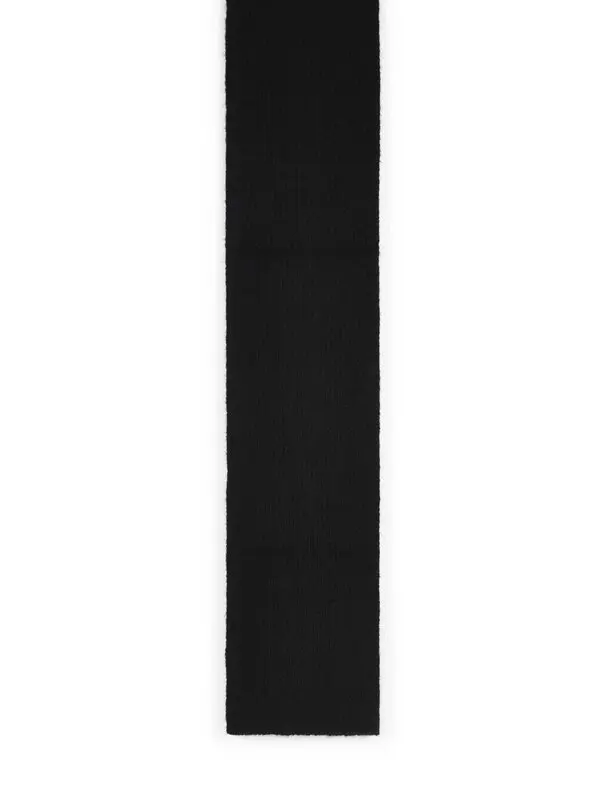 Dries Van Noten Moyson' Alpaca Blend Scarf - Black