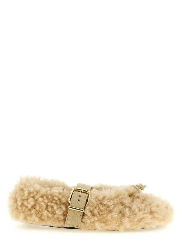 Marni Dancer Shoe' Ballet Flats - Cream