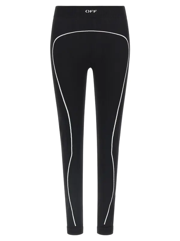 Off-White Off Stamp' Leggings - Black