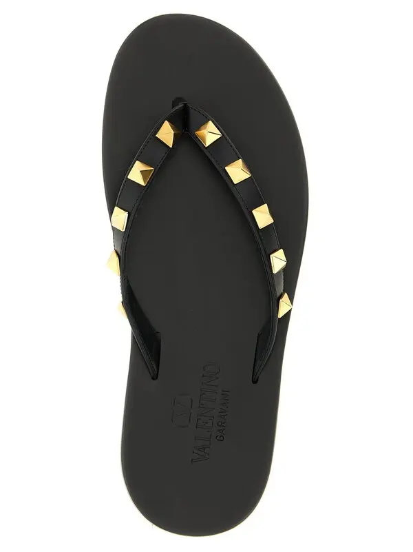 Valentino Garavani Rockstud Thong Sandals