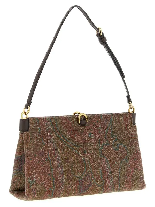 Etro Talk" Mini Clutch In Paisley Jacquard Fabric