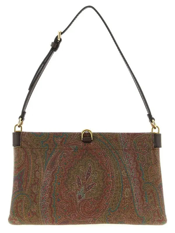 Etro Talk" Mini Clutch In Paisley Jacquard Fabric