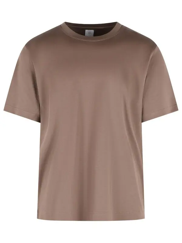 Eleventy Cotton T-shirt - Brown