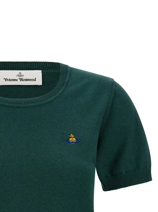 VIVIENNE WESTWOOD Bea Short Sleeve Top - Green