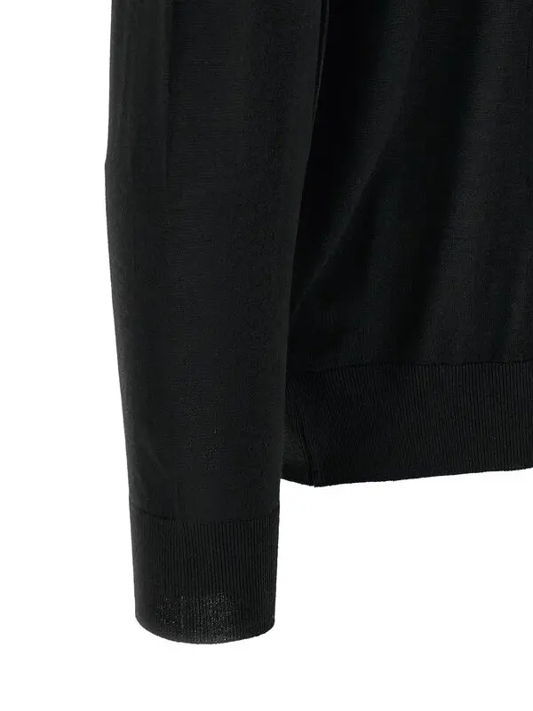 Kiton Wool Polo Shirt 14 Microns