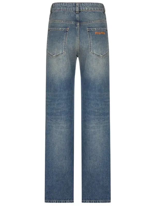 Miu Miu Five-pocket Denim Jeans