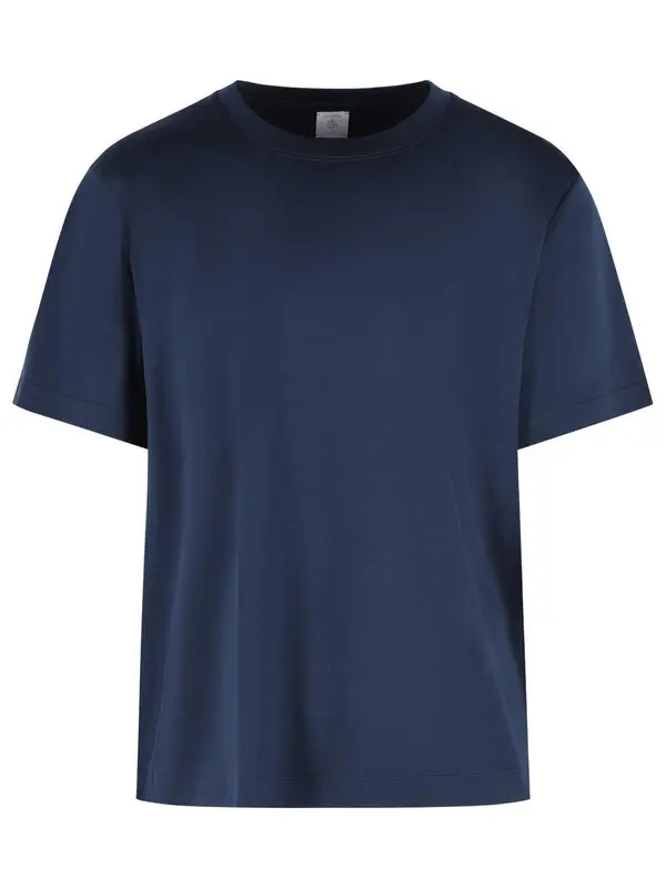 Eleventy Cotton T-shirt - Blue
