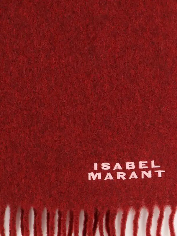 Isabel Marant Étoile Firny Wool Scarf - Red