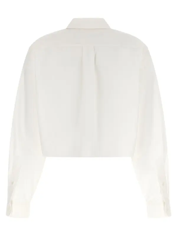 Alexander Wang Cropped Cotton Shirt