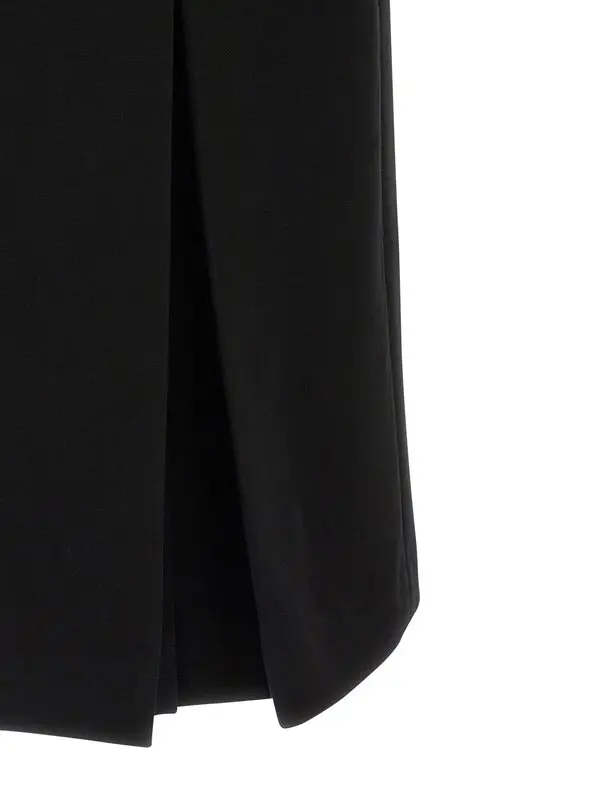 ERMANO SCERVINO Ermanno Scervino Midi Dress With Crossover Neckline