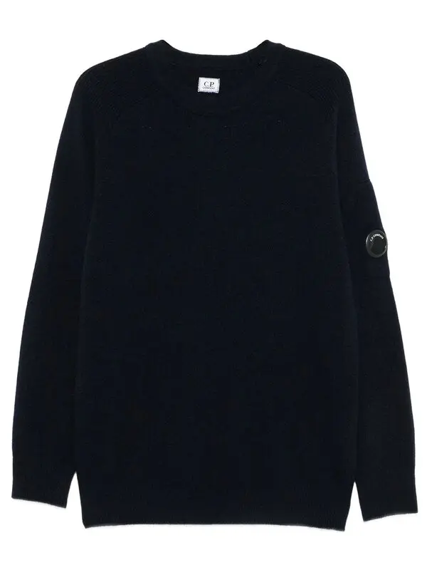 C.P. COMPANY Crew Neck Pullover - Blue
