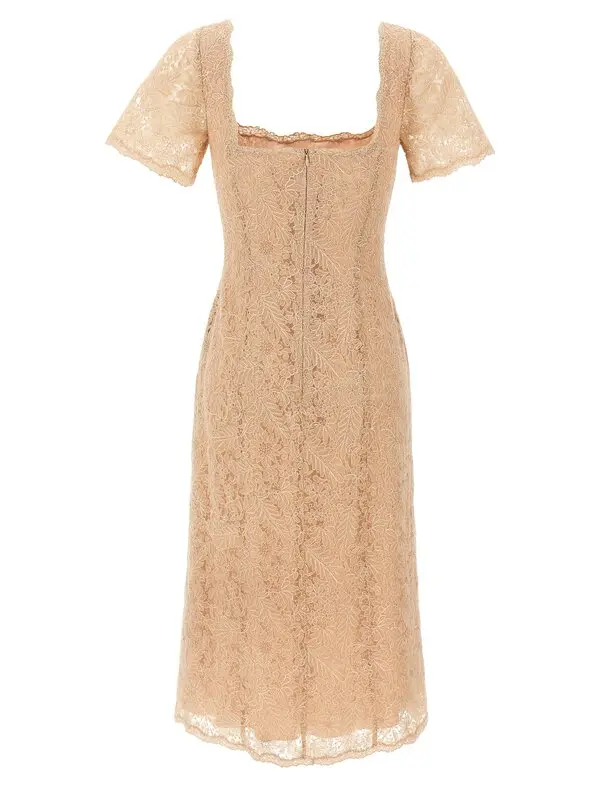 ERMANO SCERVINO Ermanno Scervino Lace Midi Dress