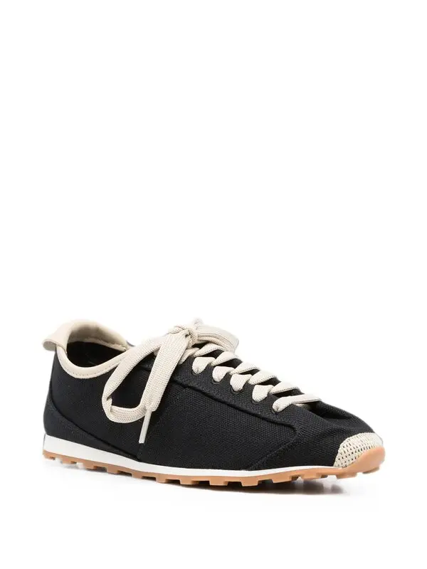 Jacquemus Les Tennis In Canvas And Leather