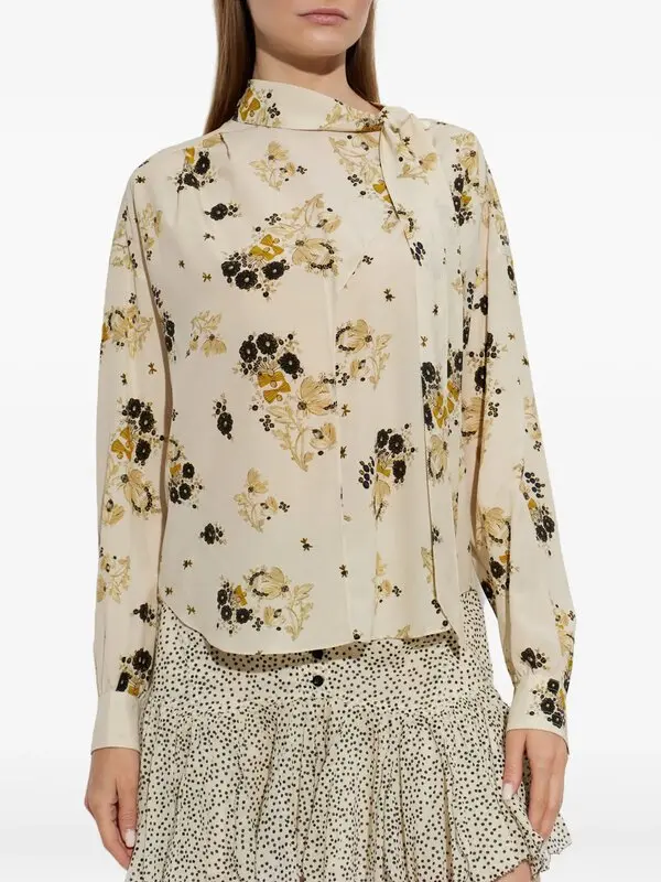 Isabel Marant Étoile Fedry Printed Silk Blouse - Multicolor