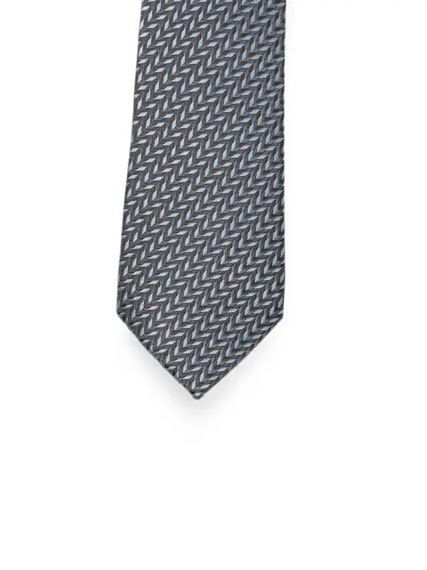 Giorgio Armani Silk Cravat - Gray
