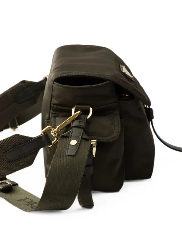 Prada Medium Re-nylon Shoulder Bag With Flap