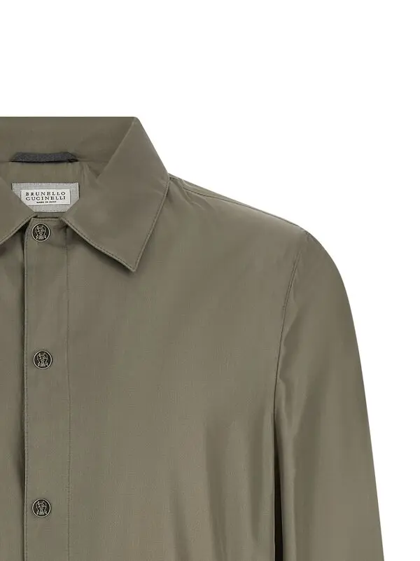 Brunello Cucinelli Membrane Silk Jacket