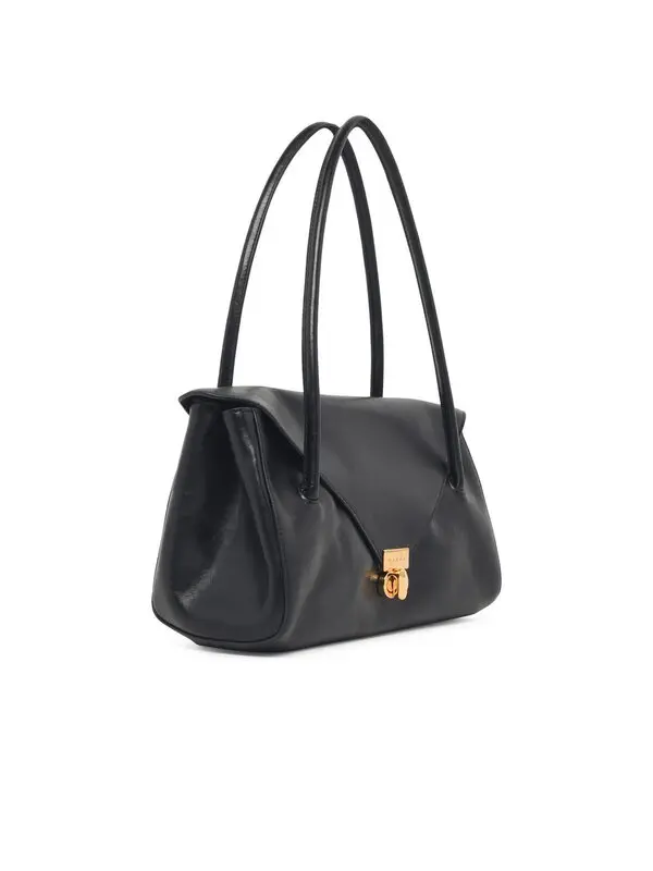 Marni East West Leather Bag - Black
