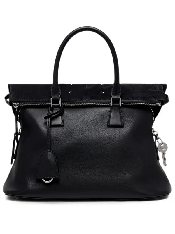MAISON MARGIELA 5ac Soft Medium Shoulder Bag - Gray