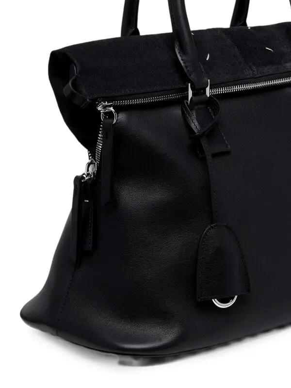 MAISON MARGIELA 5ac Soft Medium Shoulder Bag - Gray