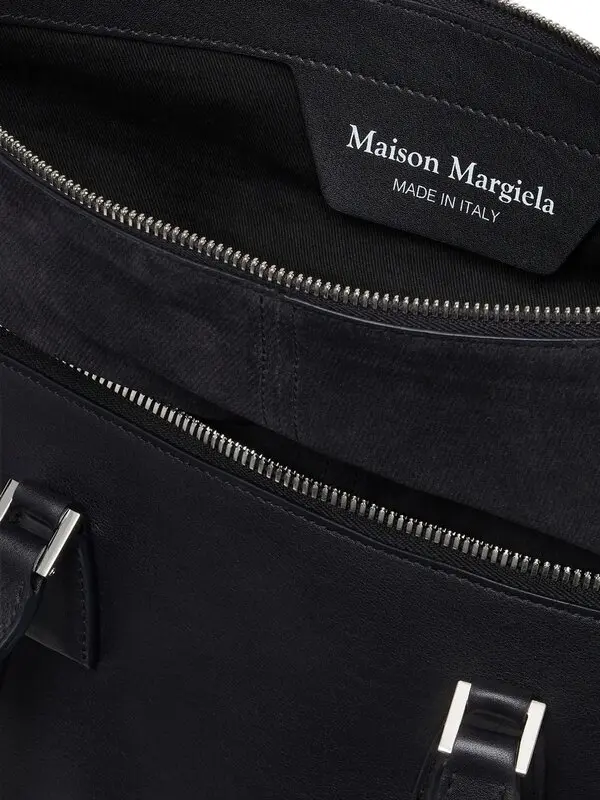 MAISON MARGIELA 5ac Soft Medium Shoulder Bag - Gray