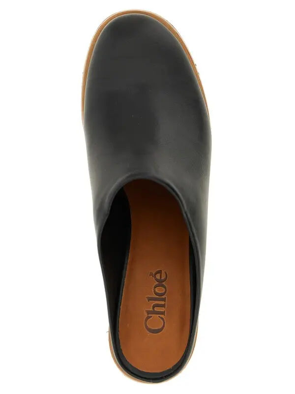 Chloé Maxime Wedge Sabots
