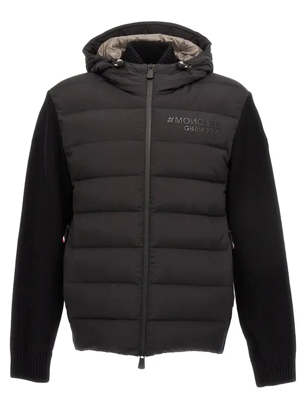 Moncler Bimaterial Cardigan