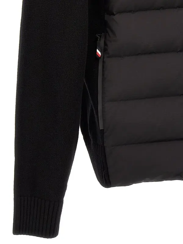 Moncler Bimaterial Cardigan