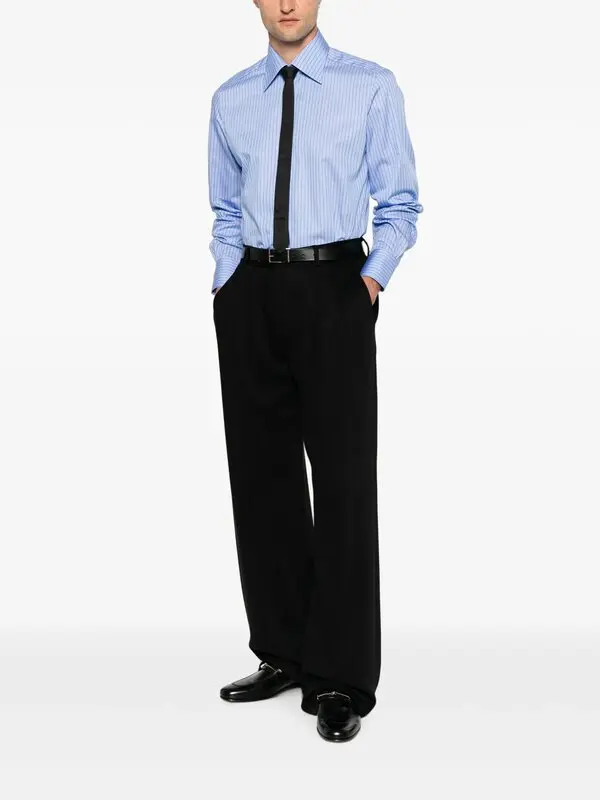 TOM FORD Striped Cotton Shirt