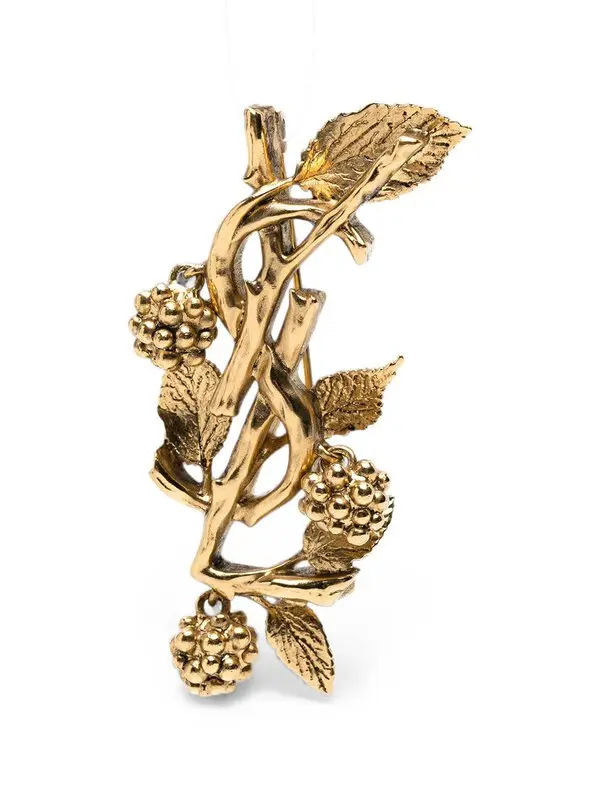 Saint Laurent Broche Mures - Silver