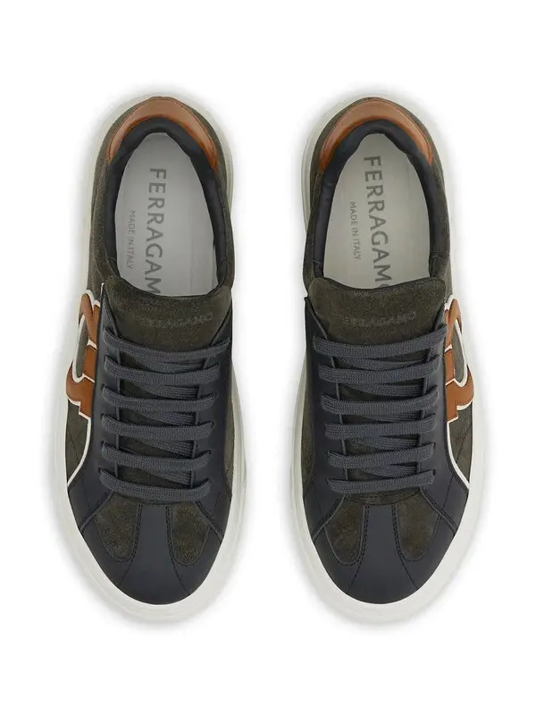 FERRAGAMO Thor 3 Gancini Sneakers