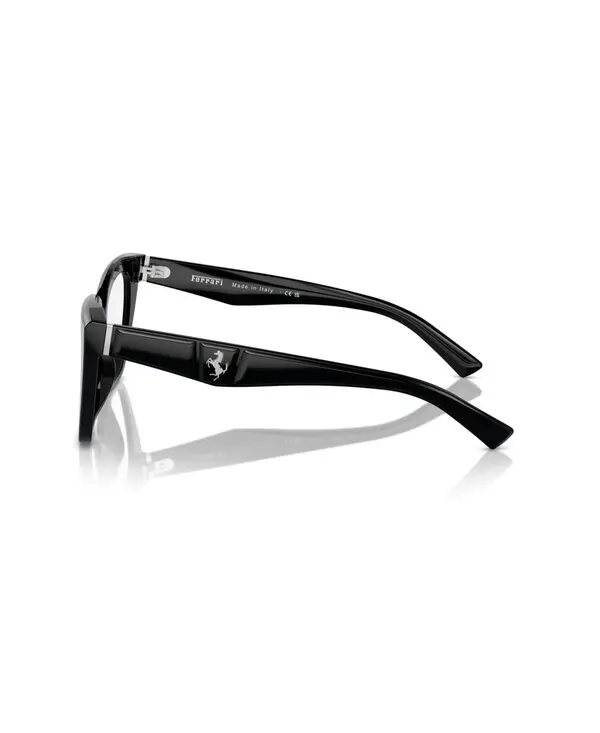 SCUDERIA FERRARI Square Eyeglasses - Black