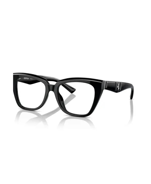 SCUDERIA FERRARI Square Eyeglasses - Black