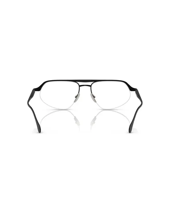 SCUDERIA FERRARI Irregular Metal Eyeglasses - Matte Black