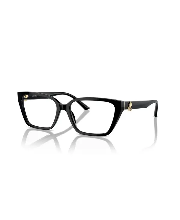 JIMMY CHOO Cat Eye Acetate Eyeglasses - Black