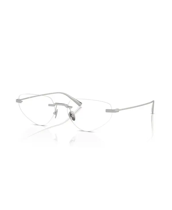 SCUDERIA FERRARI Irregular Eyeglasses - Silver
