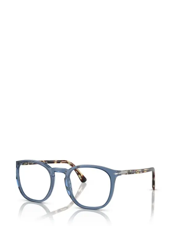 Persol Panthos Eyeglasses - Transparent Navy