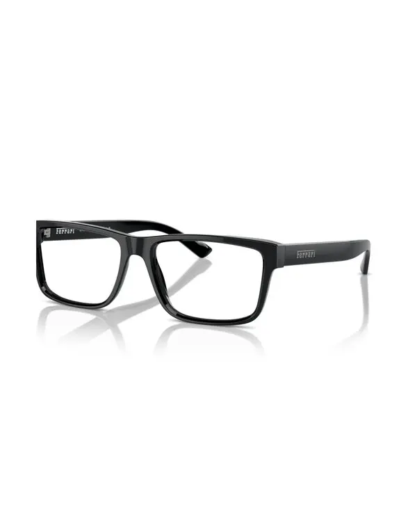 SCUDERIA FERRARI Rectangle Eyeglasses - Black