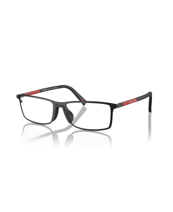 Prada Rectangle Eyeglasses - Matte Black