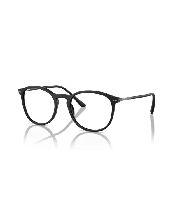 Giorgio Armani Phantos Eyeglasses - Matte Black