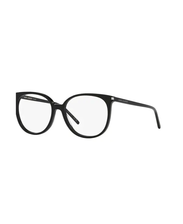 Saint Laurent Round Eyeglasses - Black