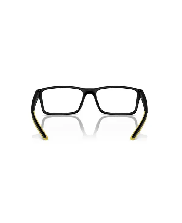 SCUDERIA FERRARI Rectangle Eyeglasses - Matte Black