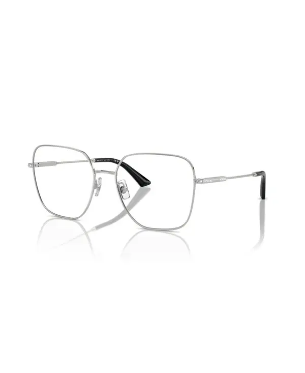 JIMMY CHOO Square Frame Eyeglasses - Silver