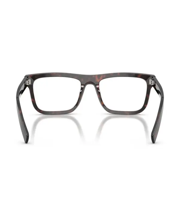 Prada Square Frame Eyeglasses - Root Tortoise