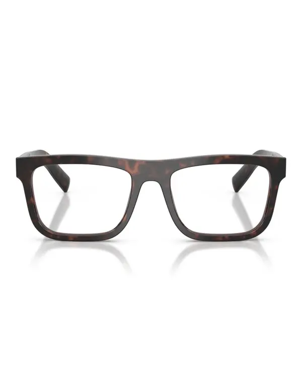 Prada Square Frame Eyeglasses - Root Tortoise