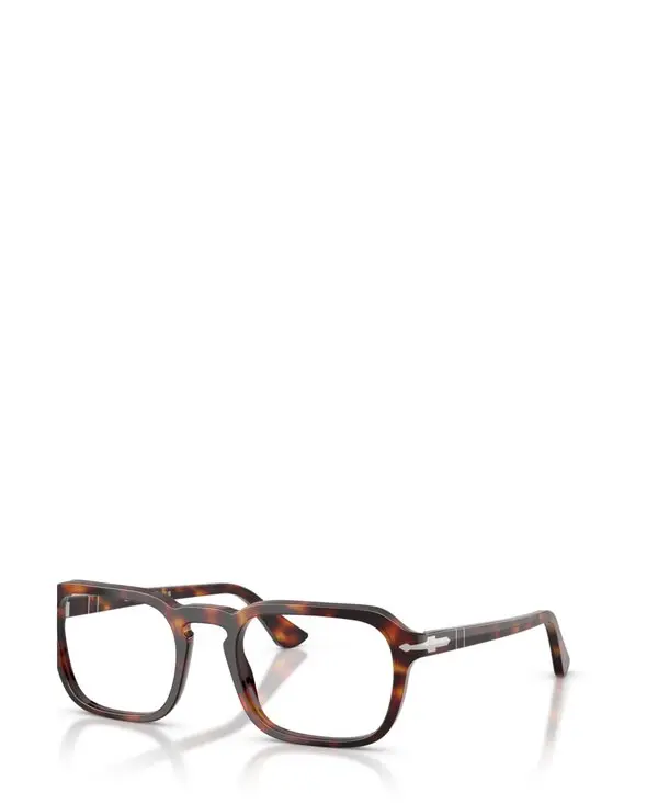 Persol Square Acetate Eyeglasses - Havana