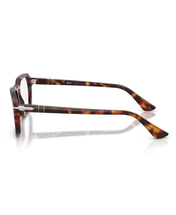 Persol Square Acetate Eyeglasses - Havana